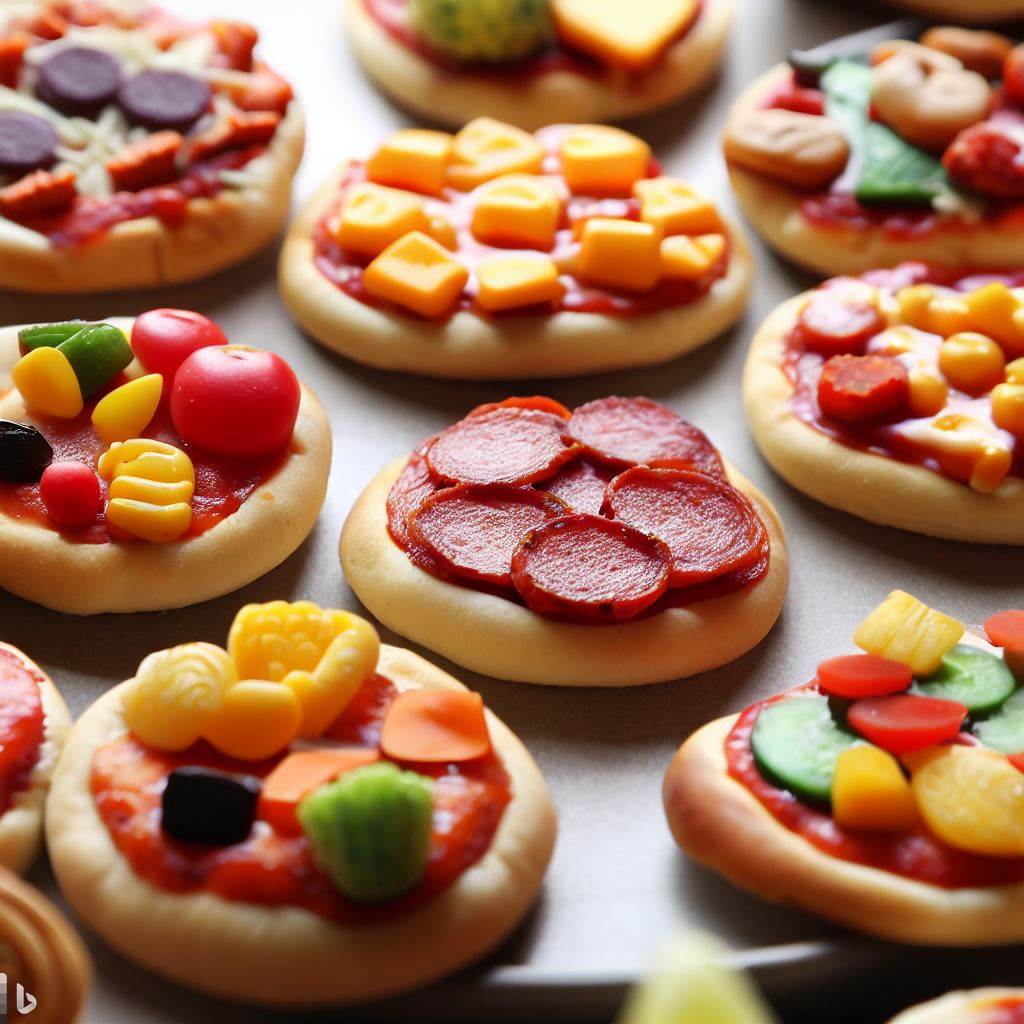 Mini Pizzas para Niños